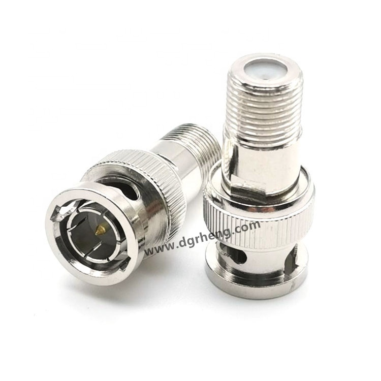 BNC male Plug to F Type female Jack Adapter